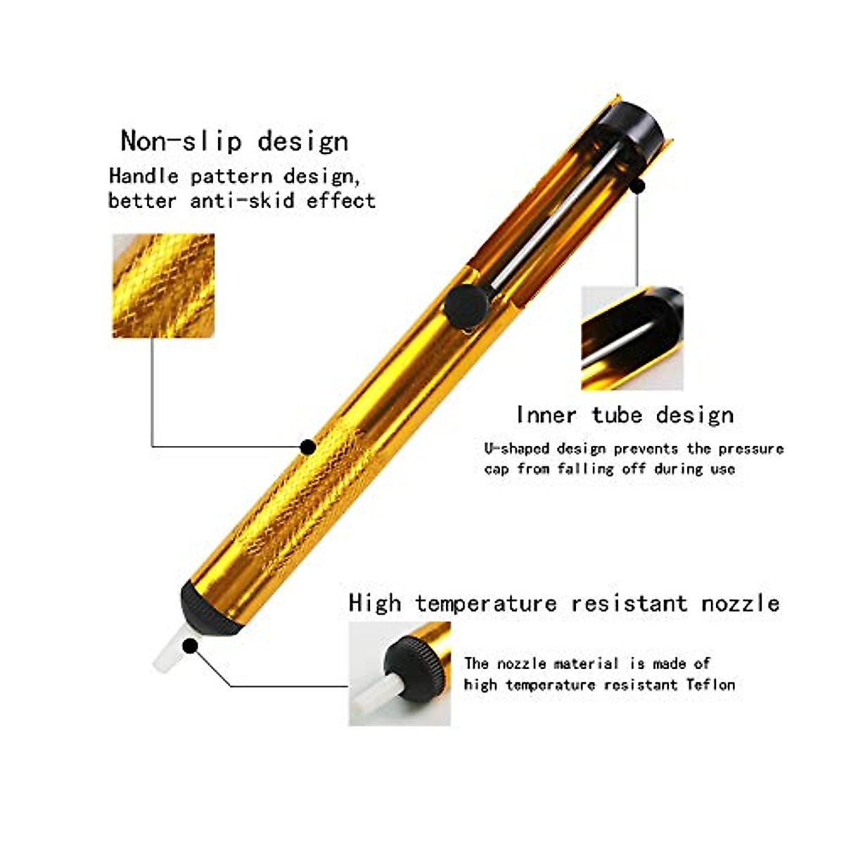 Professional welding tools and desoldering tool sets (11 pieces), desoldering pumps, desoldering wicks, wire cutters, tweezers, soldering iron auxiliary accessories