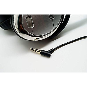 Replacement Audio Cable Extension Cord Compatible with Bose Quiet Comfort 3 QC3 QC 3 Headphones Replacement Cord (with Inline Microphone and Volume Control)