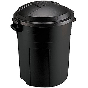 Rubbermaid Can, 20-Gallon, Black