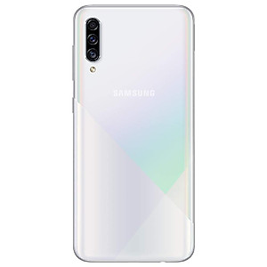 Samsung Galaxy A30S w/On-Screen Fingerprint (64GB, 4GB) 6.4", Triple Camera, Dual SIM GSM Unlocked A307G/DS - US + Global 4G LTE International Model (Prism Crush White, 64 GB)