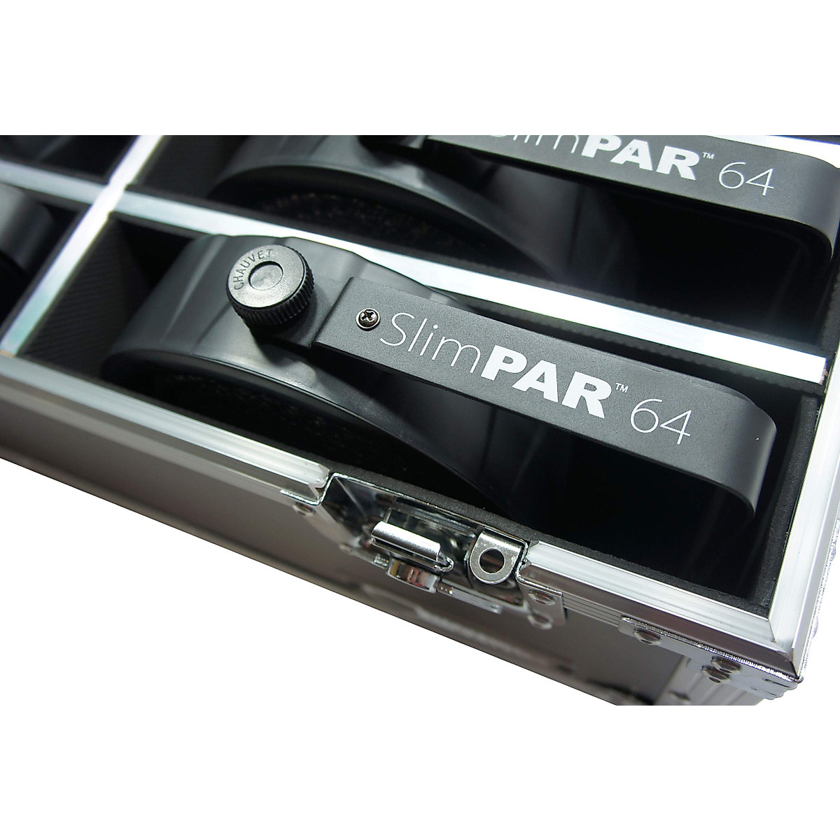 Harmony Audio Cases HC8SLIMPAR64 Light Flight Road Case Compatible with Chauvet SlimPAR 64 x 8