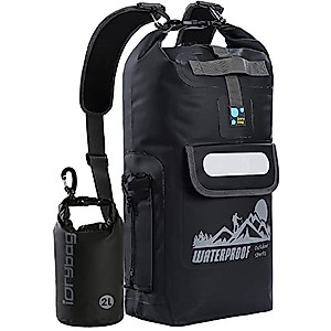 IDRYBAG Dry Bag Backpack Waterproof Floating 20L/30L/40L, Dry Bags Waterproof Backpack for Men, Dry Sack Waterproof Bag Kayak