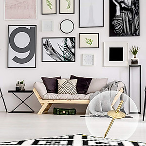 Picture Hangers, Hommie Picture Hangers Nails 50pcs 20lbs One Step Hanging Nails Photo Picture Frame Hanging Hooks Pins Picture Hanging Kit for Home Office Hanging Picture Photo Decorations