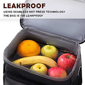 Insulated Lunch Box for Men and Women - Reusable Lunch Bag for Adults, Perfect for Work or School - Small and Portable Design,Camo