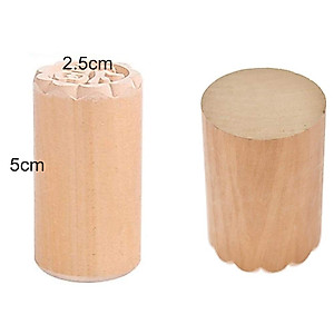 Fu Lu Shou Xi Pattern Wooden Stamp Cookie Press Cake Stamp Traditional Chinese Moon Cake Mold DIY Dessert Mold Maker for Mid-Autumn Festival Birthday Party Baby Shower,4 Pcs/Set