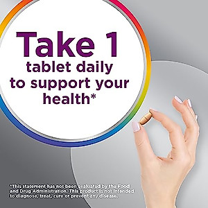 Centrum Silver Women's Multivitamin for Women 50 Plus, Multivitamin/Multimineral Supplement with Vitamin D3, B Vitamins, Non-GMO Ingredients, Supports Memory and Cognition in Older Adults - 200 Ct