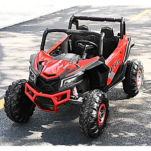 Next Generation 4X4 Upgraded Kids Ride ON CAR Power Wheel Quad Buggy UTV MX Side by Side RZR ATV 24V XL Rubber Tiers