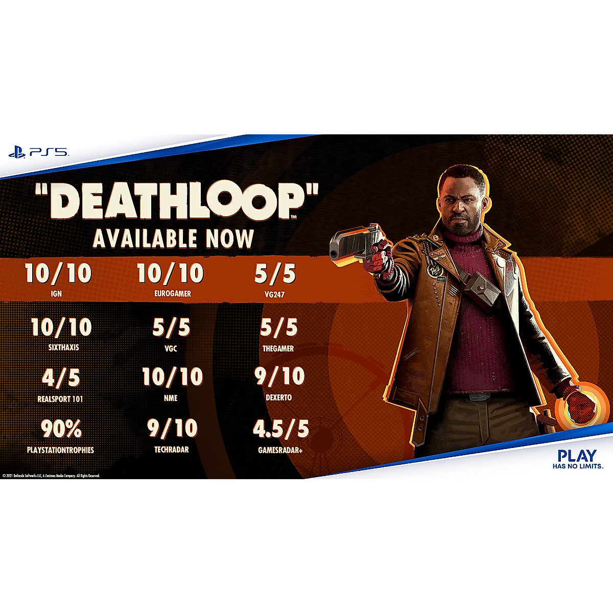 Deathloop with Steel Poster (Exclusive to Amazon.co.UK) (PS5)