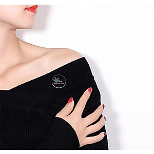 High How are You Weed Leaf Enamel Brooch Pin Denim Jacket Lapel Metal Pins Brooches Badges Exquisite Jewelry Accessories