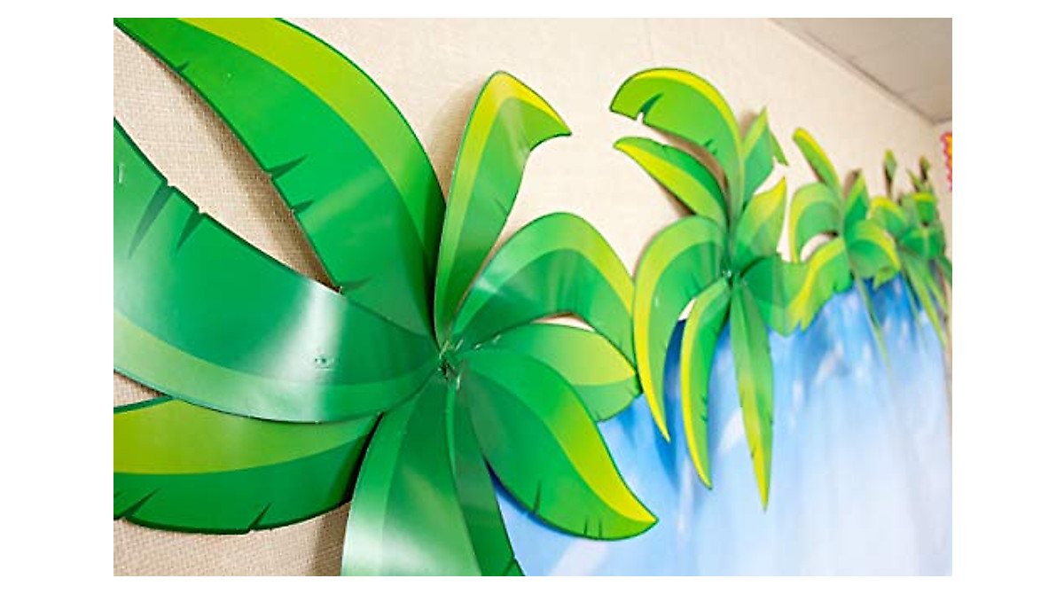 Tropical Trees Bulletin Board by Teacher Created Resources
