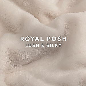 Sunbeam Royal Posh Champagne Heated Blanket - King