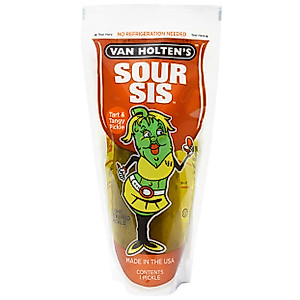 Van Holten's Pickles - Sour Sis Pickle-In-A-Pouch - 12 Pack