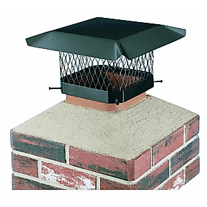 Hy-c Sc1313 Chimney Cap 13"x13" - Black Galvanized Steel