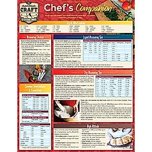 Chef's Companion: a QuickStudy Laminated Reference Guide (QuickStudy Reference Guide)