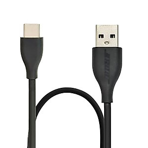Aiivioll Fast Charging USB-C Cable for Bose Headphones、700, QC 45, Earbuds II, SoundLink Flex, Sleepbuds 2, Sport Earbuds (50cm/Black)