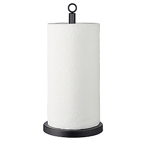 Steelware Central Paper Towel Holder Stainless Steel (Matte Black)