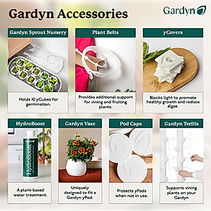 Gardyn HydroBoost for Gardyn Hydroponic Indoor Gardens - 250 ML (Plant Based Water Treatment-Lowers PH, Balances Plant Nutrients & Reduces Need for More Intensive Hydroponic Growing System Cleanings)