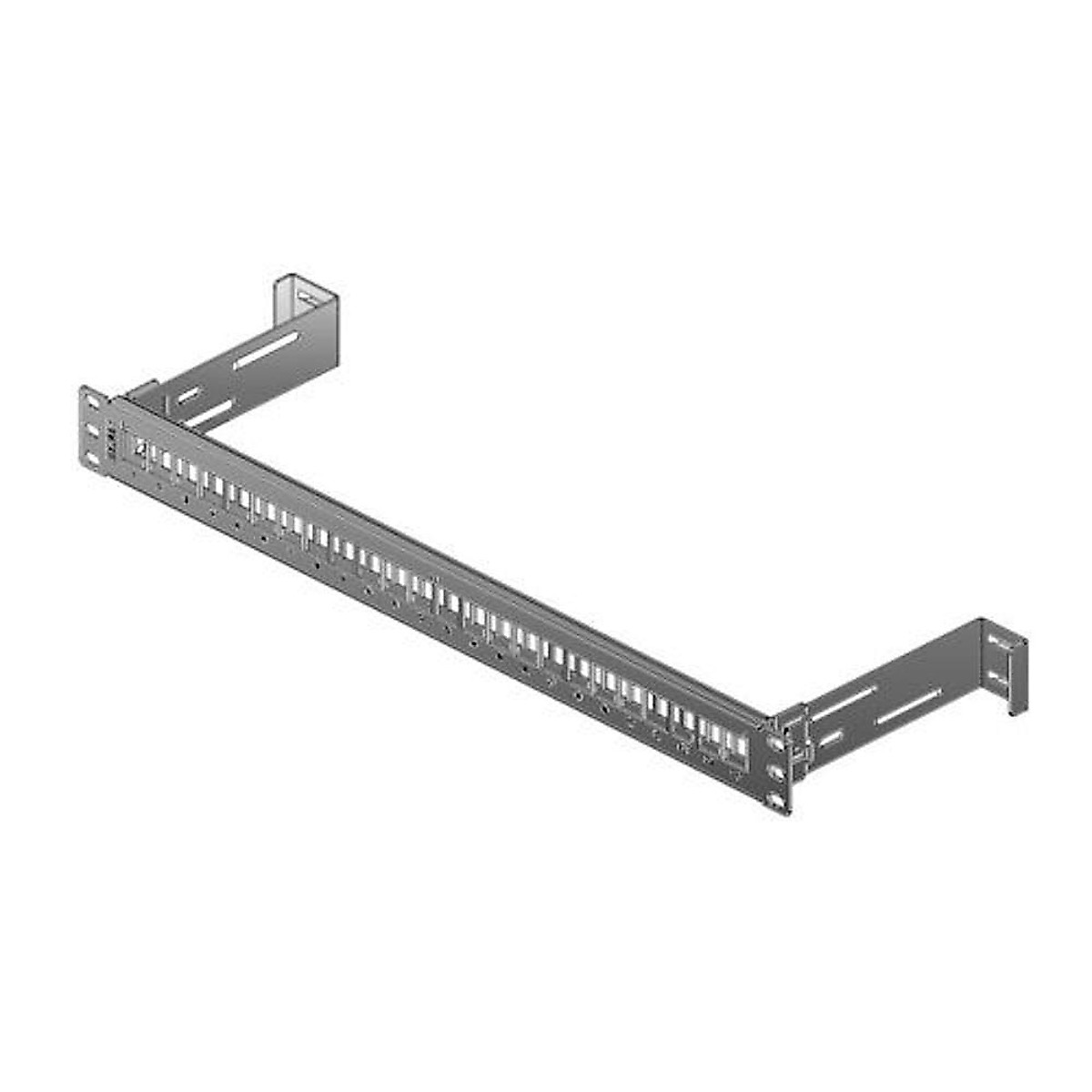 Belden AX103114 KeyConnect Empty Patch Panel, 24-Port