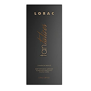 LORAC Tantalizer Body Bronzing Luminizer, Travel Size | Bronzing Lotion | Full Body Bronzer, Antioxidant Infused, Cruelty Free, Gluten Free, Vegan