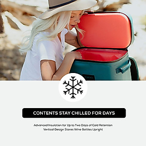 Igloo Reactor Portable 24-Can Soft Sided Insulated Leakproof Waterproof Zipper Backpack Cooler Bag with Padded Shoulder Straps for Hiking, Camping, Fishing, & Picnic, Gray Asphalt