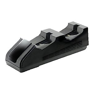 Nyko Charge Base - PlayStation 4 with a Modern and Simple Drop and Charge Design, Dual Patented Dongle Charging Port, Includes a USB and Wall Mount for Super Fast Charging of PS4, PS4 Pro and PS4 Slim Controllers