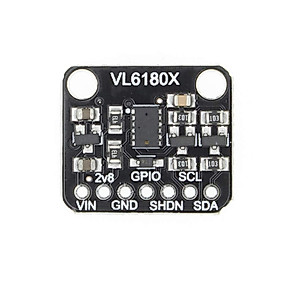 HiLetgo 2pcs VL6180 VL6180X Range Finder Optical Ranging Light Sensor Module Gesture Recognition Sensor I2C Interface 3.3V 5V Emitter Ambient Light Sensor