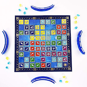 Latice Hawaii Strategy Board Game - The Multi-Award-Winning Smart New Family Board Game For 2 Players, Intelligent Fun for Creative People.