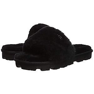 UGG Women's Cozette Slipper, Black, 7