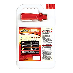 Spectracide Bug Stop Home Barrier Spray, Kills Ants, Roaches and Spiders On Contact, Indoor and Outdoor Insect Control, 1 Gallon