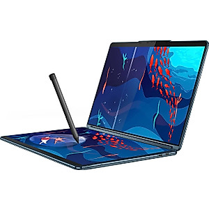 Lenovo Yoga Book 9i 2-in-1 13.3" 2.8K Dual Screen OLED Touch Laptop - Intel Core i7-1355U with 16GB Memory - 512GB SSD - Tidal Teal - US Version (512GB- US Model Warranty)