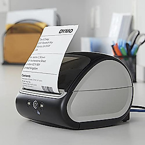 DYMO LabelWriter 5XL Label Printer Bundle, Prints Extra-Wide Shipping Labels (UPS, USPS) from Amazon, eBay, and More, Perfect for eCommerce Sellers, Includes 5 Extra-Large Shipping Labels (1100 Total)