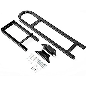 Golf Cart Rear Seat Safety Grab Bar with Trailer Hitch for Club Car EZGO Yamaha