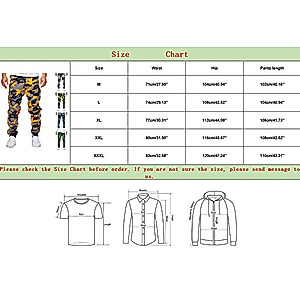 Men's Military Combat Camo Cargo Hiking Pants Chinos Drawstring Army Military Tactical Casual Fishing Hiking Work Trousers