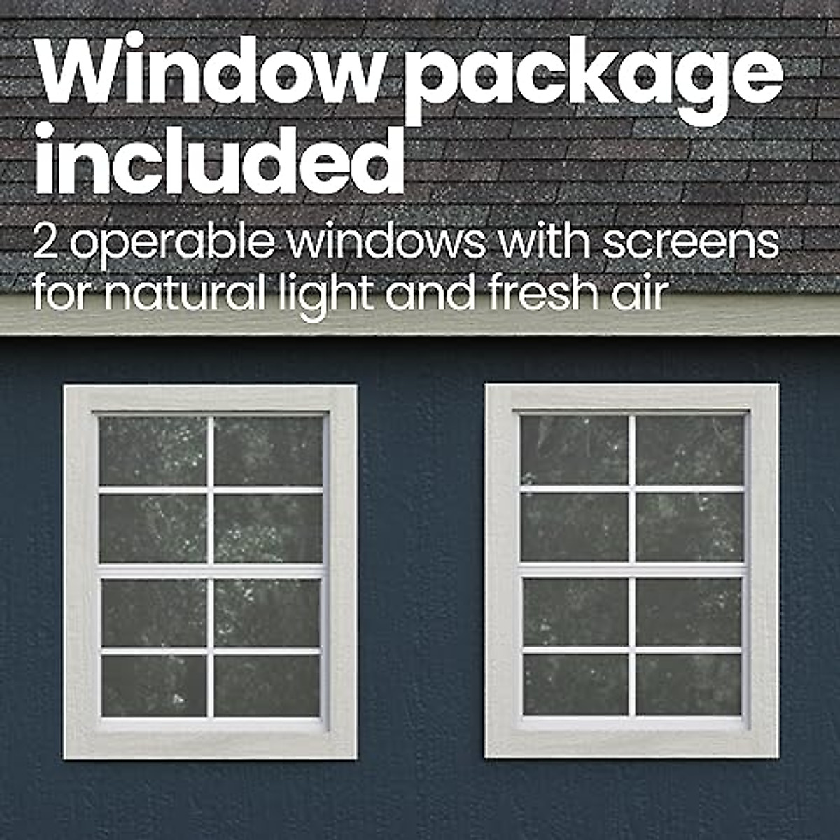 Handy Home Products Scarsdale 10x16 Do-it-Yourself Wooden Storage Shed with Floor