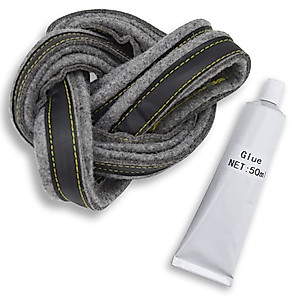 DC97-07618A Dryer Drum Gasket Felt Seal Replacement by BAY Direct for Samsung Dryers Compatible Part Number: AP4453798 PS4218879 PD00025731 3998155