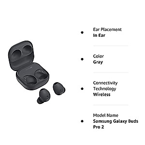 SAMSUNG Galaxy Buds Pro 2 [2022] (SM-R510) - (Gray)
