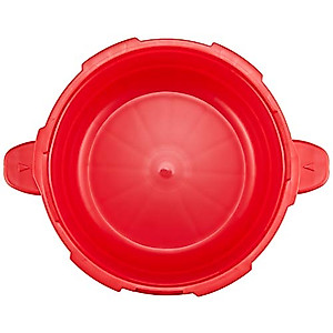 Meyer MPC-2.3IR Microwave Pressure Cooker, 0.6 gal (2.3 L), Polypropylene, Easy Cooking, Time-Saving, Rice Cooking, Italian Red