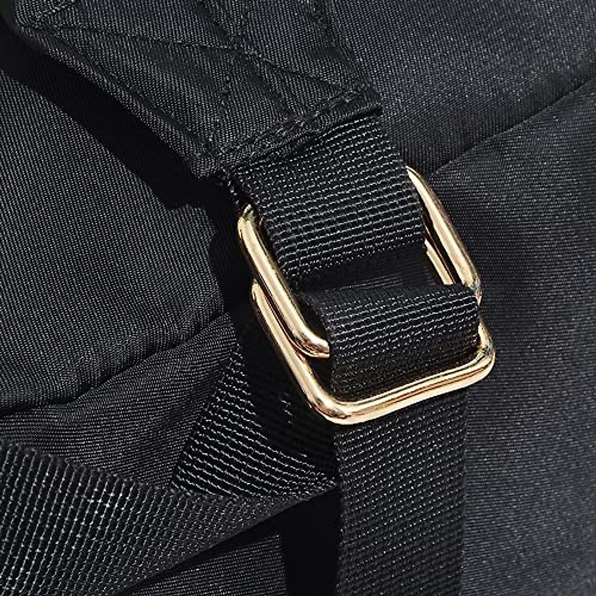 Kaymey Lightweight Casual Backpack for School Solid Color Multipurpose Unisex Waterproof Daypack Weekender Luggage Backpack Sports Backpack (Black)