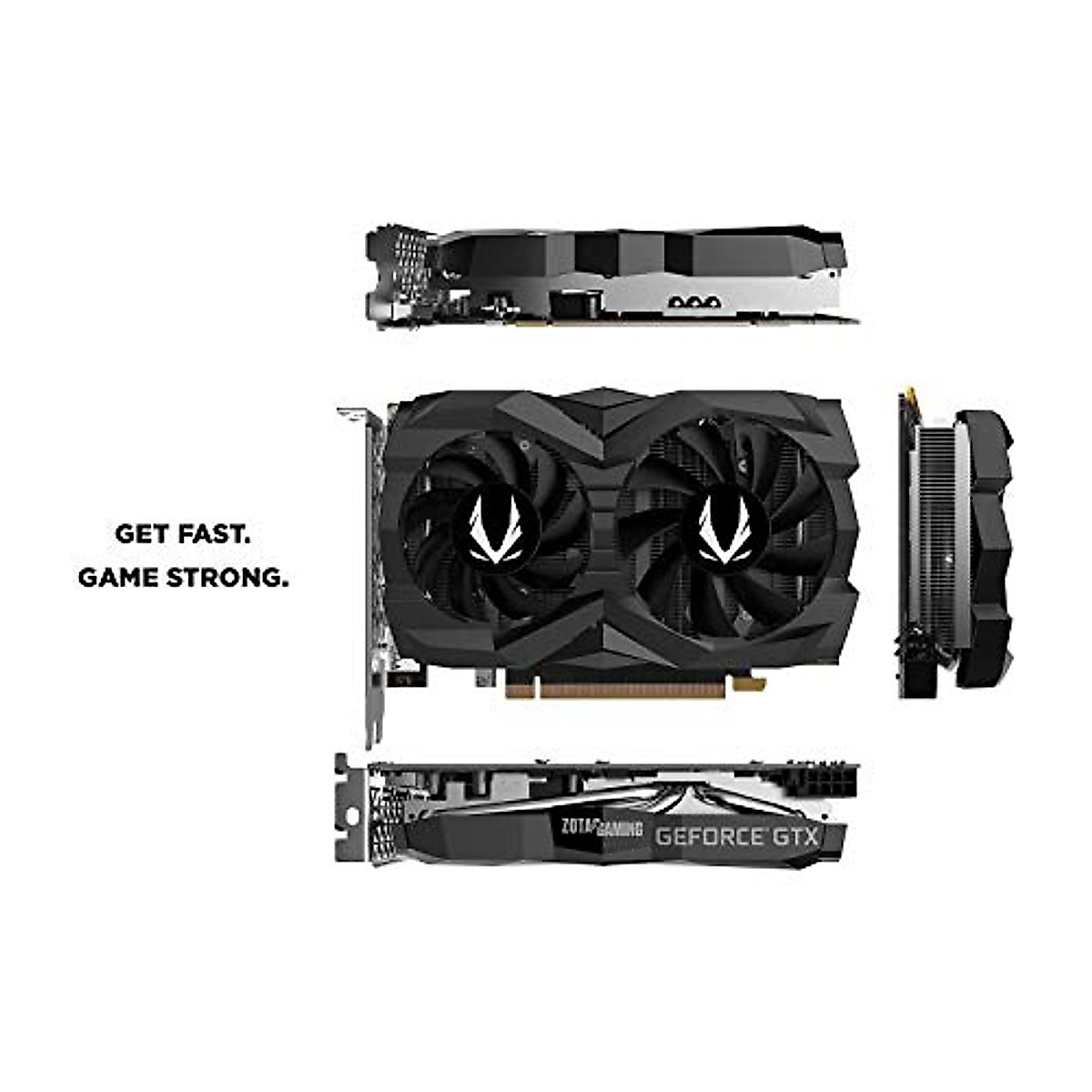 ZOTAC GeForce GTX 1660 Super 6GB GDDR6 192-bit Gaming Graphics Card, Super Compact, ZT-T16620F-10L