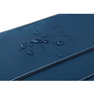 canvaslife Pattern 15 inch Canvas Waterproof Laptop Shoulder Messenger Bag for 14 inch to15.6 inch Laptop 15 Laptop Case (blue)