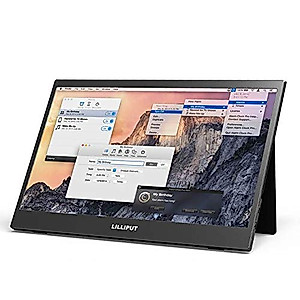 LILLIPUT 14 Inch Thin Portable LCD HD Monitor UMTC-1400 USB Type C Hdmi for Laptop,Phone,Xbox,Switch and Ps4 Portable LCD Gaming Monitor
