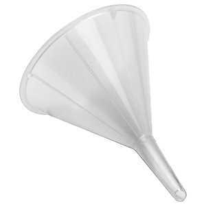 Caplugs 2085136030E1 Evergreen 208-5136-030 Funnels. - mL, Polypropylene, Milliliters, -80/130 Degree C, Polypropylene, Natural (Pack of 100)