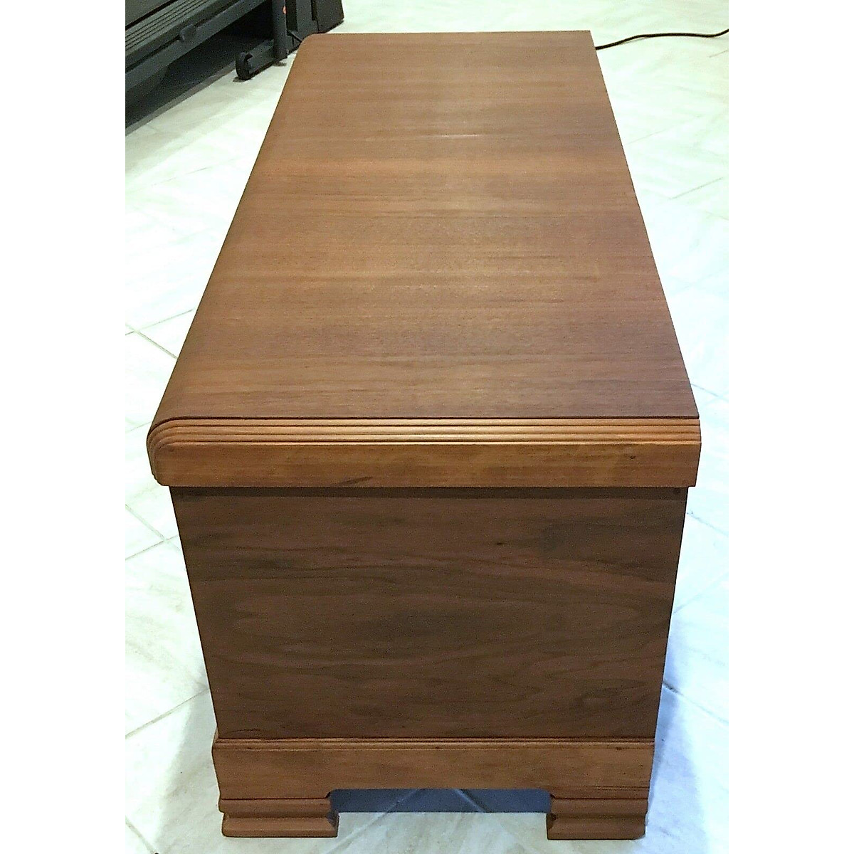 Walnut Wood Veneer 48" x 96" with Dark Brown Paper Backer 4' x 8' x 1/40" Thick