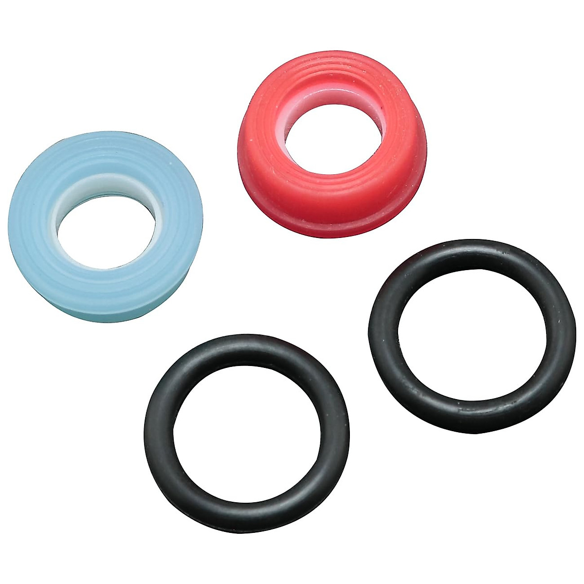 FMHXG 2Sets Copper Valve Core Ceramic Disc Kit Double Open Replacement for Cold and Hot Water Faucet Accessories