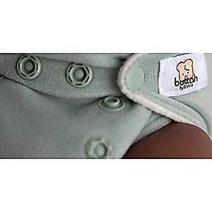 GroVia Buttah O.N.E. Reusable Baby Cloth Diaper (Glacier)