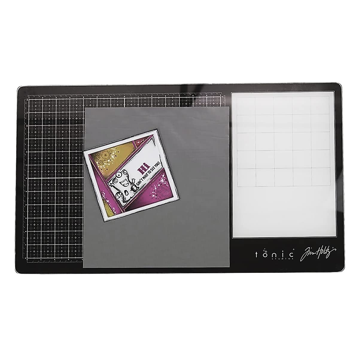 Tim Holtz - Tonic TH Media Grip MAT 10.5X12, Multicolor