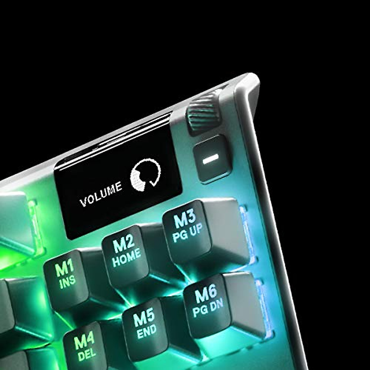 SteelSeries Apex Pro TKL - Mechanical Gaming Keyboard - Adjustable Actuation Switches - OLED Smart Display - Compact Form - French AZERTY Layout