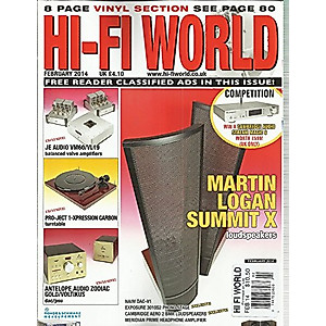 HI-FI WORLD, FEBRUARY, 2014