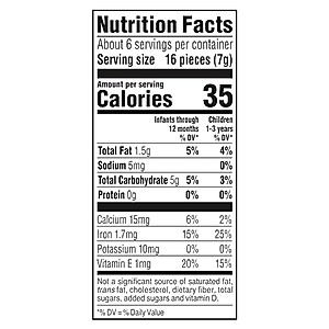 Gerber Snacks for Baby Lil Crunchies, Vanilla Maple, 1.48 Ounce (Pack of 6)