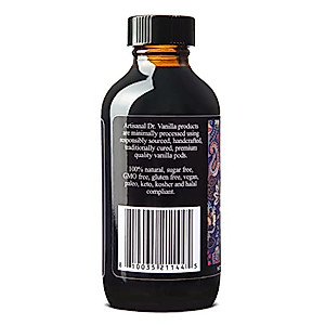 Dr Vanilla Organic Alcohol Free Natural Vanilla (4oz)